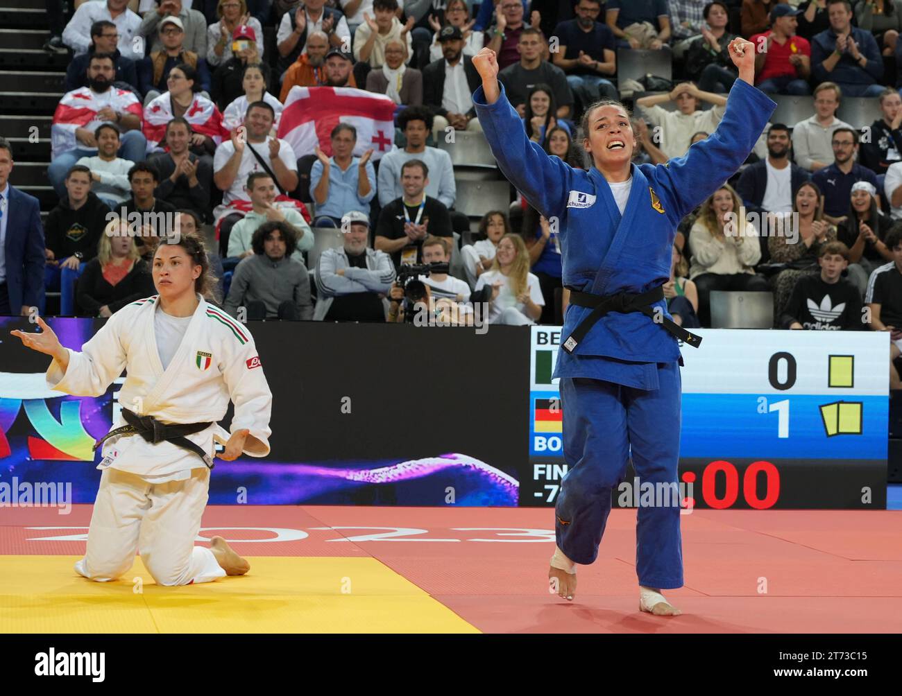 BELLANDI Alice of Italy and BOEHM Alina of Germany Finale - 78 KG Women ...