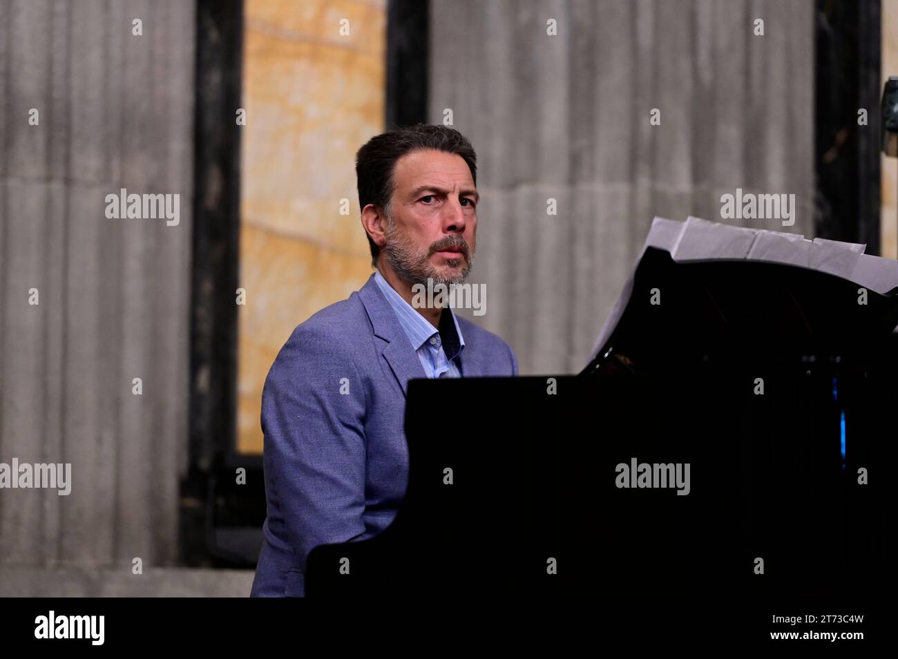 Sebastian Kommerell bei der Lesung seiner Mutter Blanche Kommerell „Ein ...