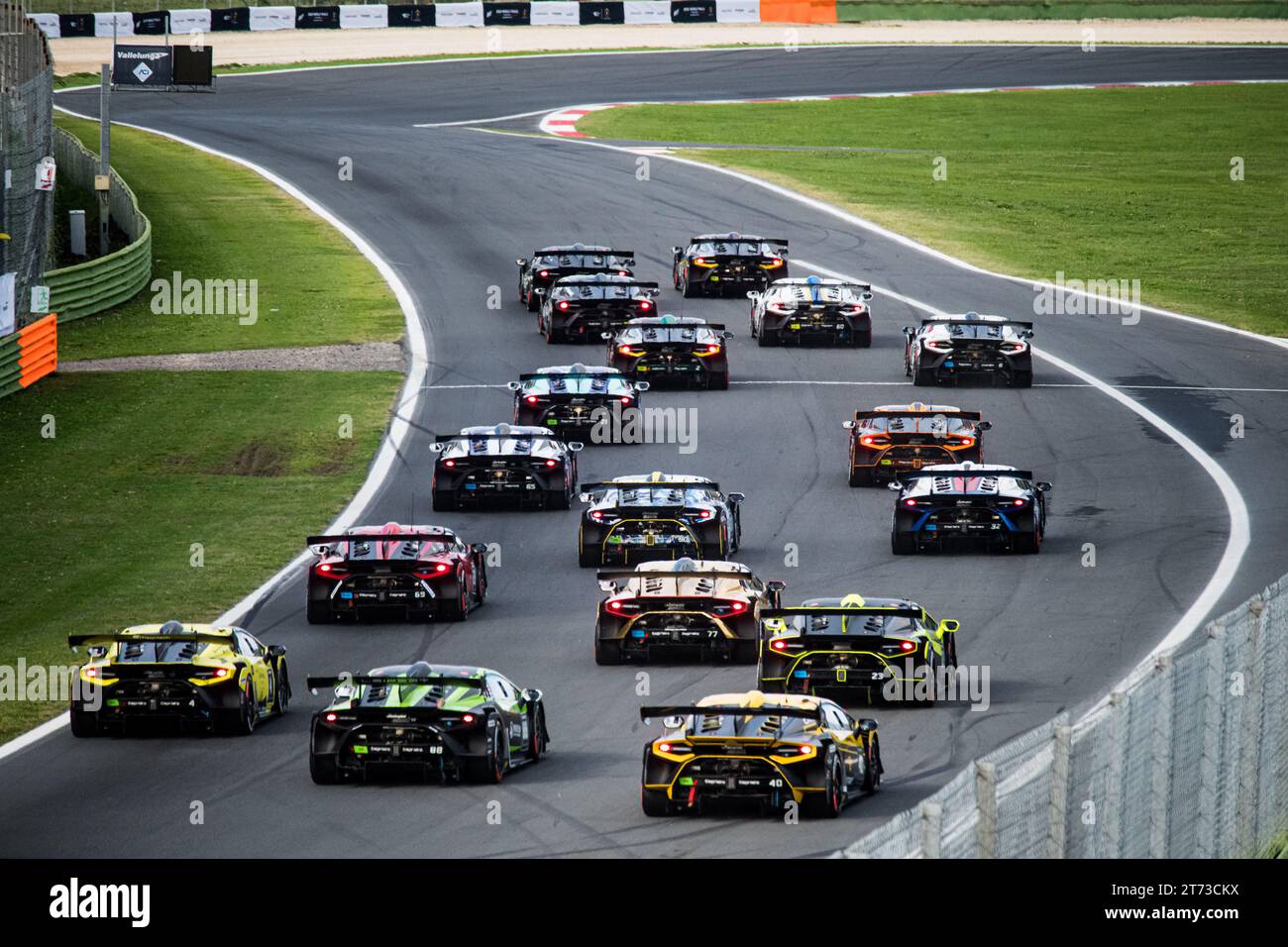 Vallelunga circuit, Rome, Italy 12 11 2023 - Lamborghini Super Trofeo ...