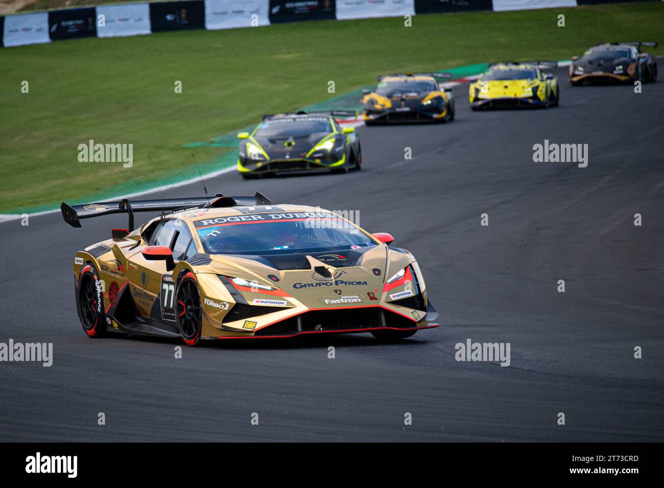 Vallelunga circuit, Rome, Italy 12 11 2023 - Lamborghini Super Trofeo ...