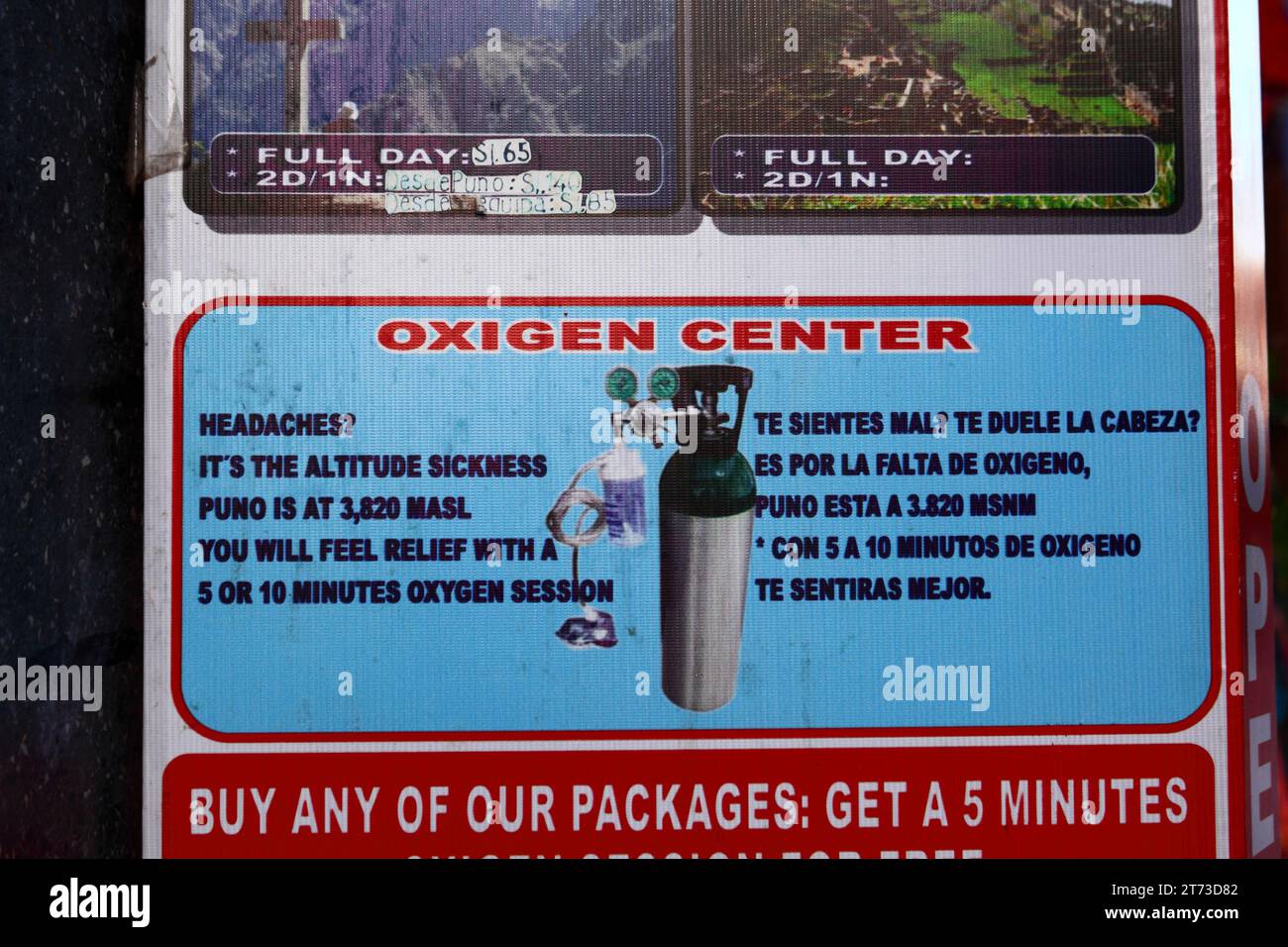 Medical treatment and altitude sickness hi-res stock photography and ...