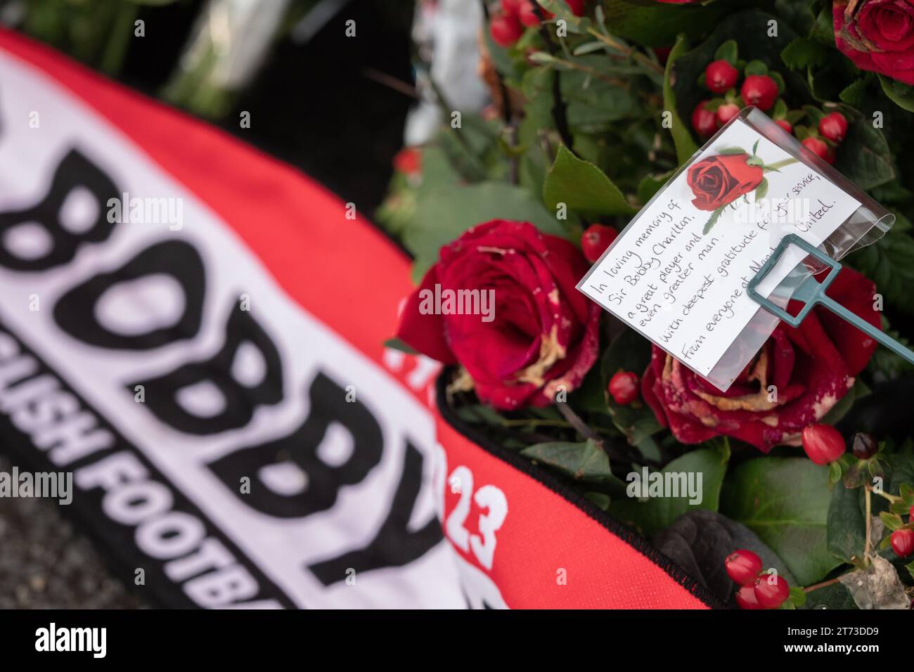 Sir matt busby funeral hi-res stock photography and images - Alamy