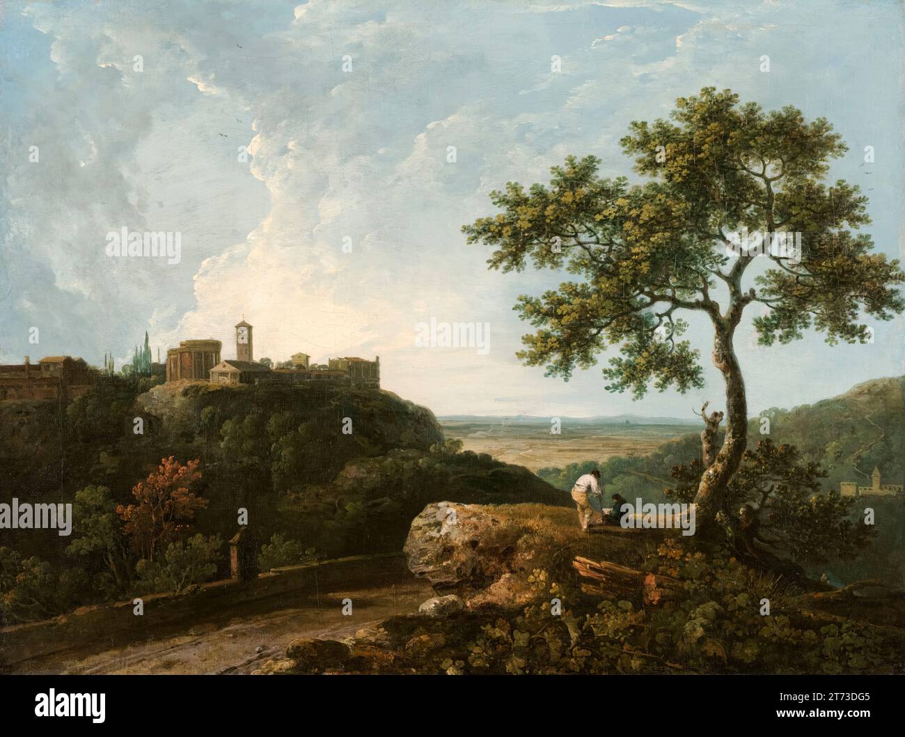 Richard Wilson, Tivoli, The Temple of the Sybil and the Campagna ... Richard Wilson, Tivoli, The Temple of the Sybil and the Campagna ...