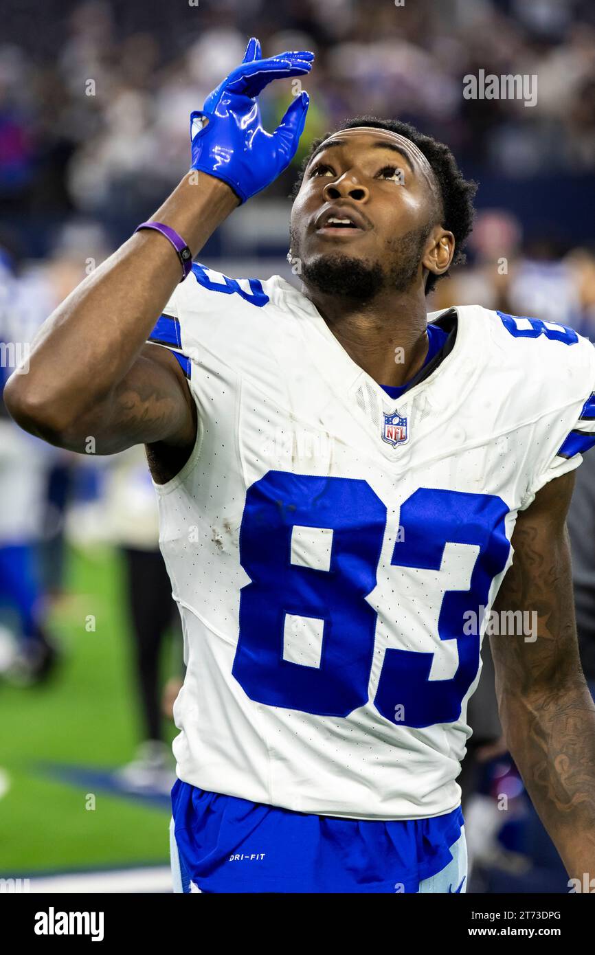 Dallas Cowboys wide receiver Jalen Brooks (83) is seen after an NFL ...