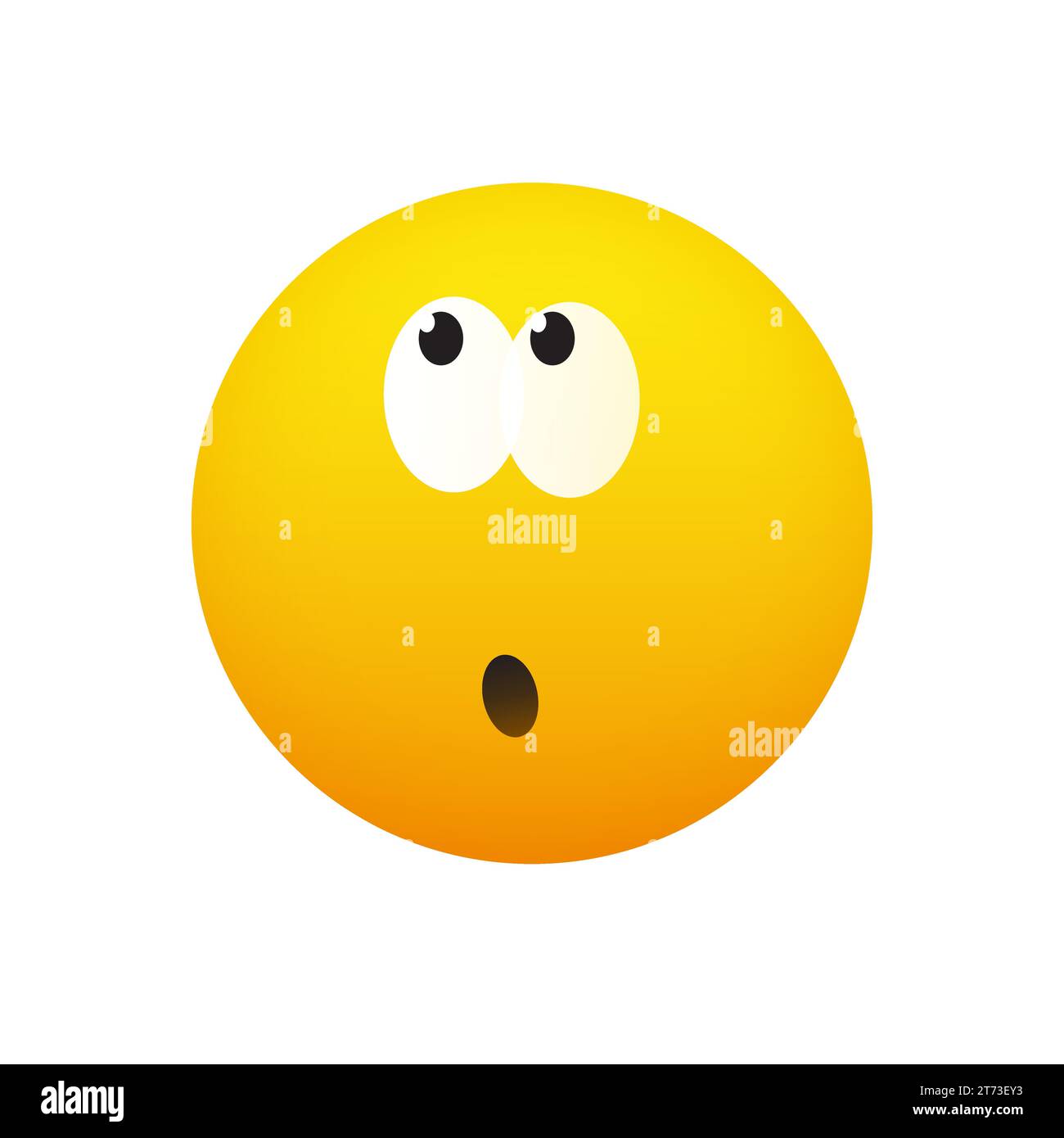 Title: Wondering, Pondering Face, Emoji with Open Eyes, Looking Up ...