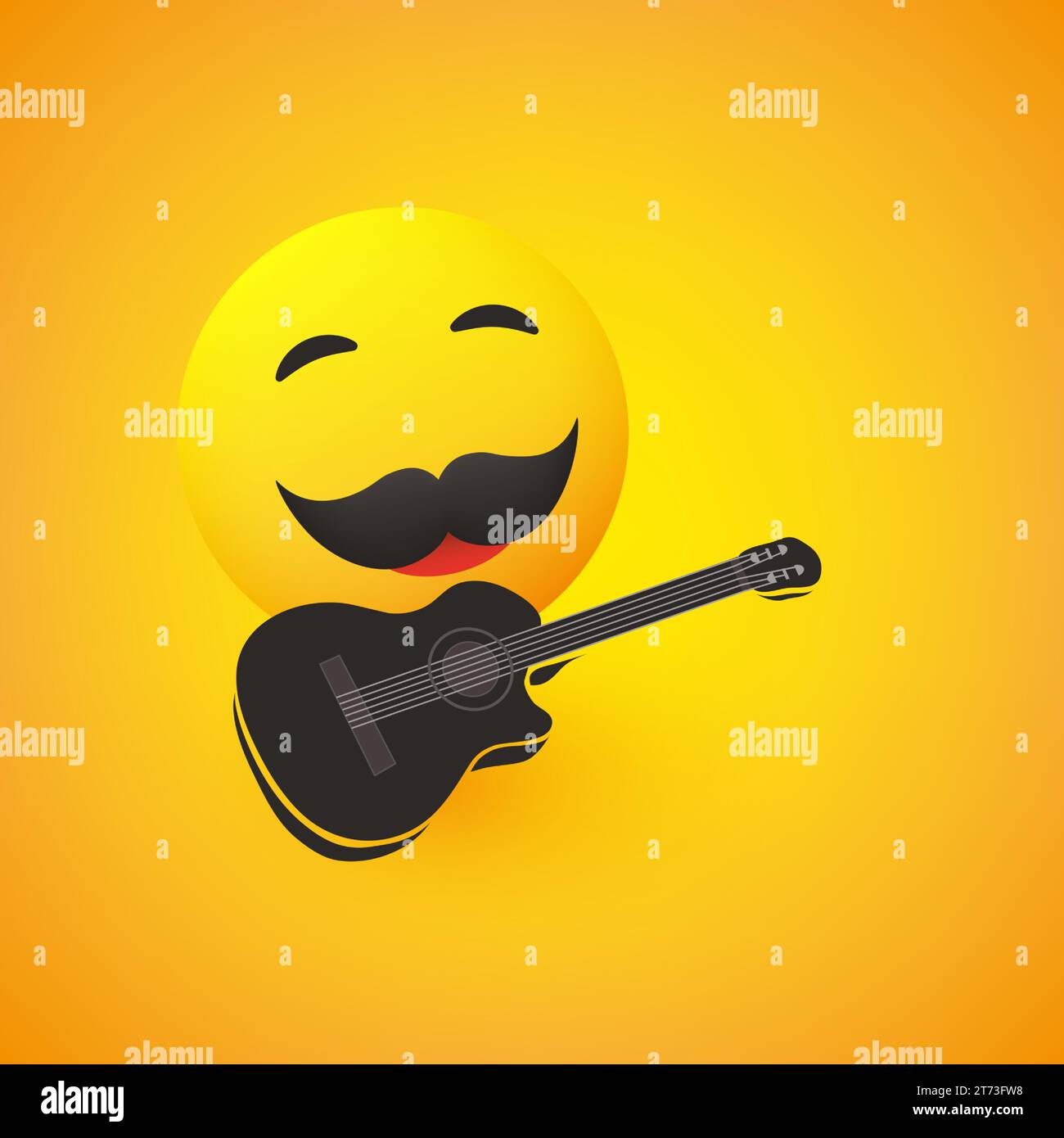 Smiley face on rock Stock Vector Images - Alamy