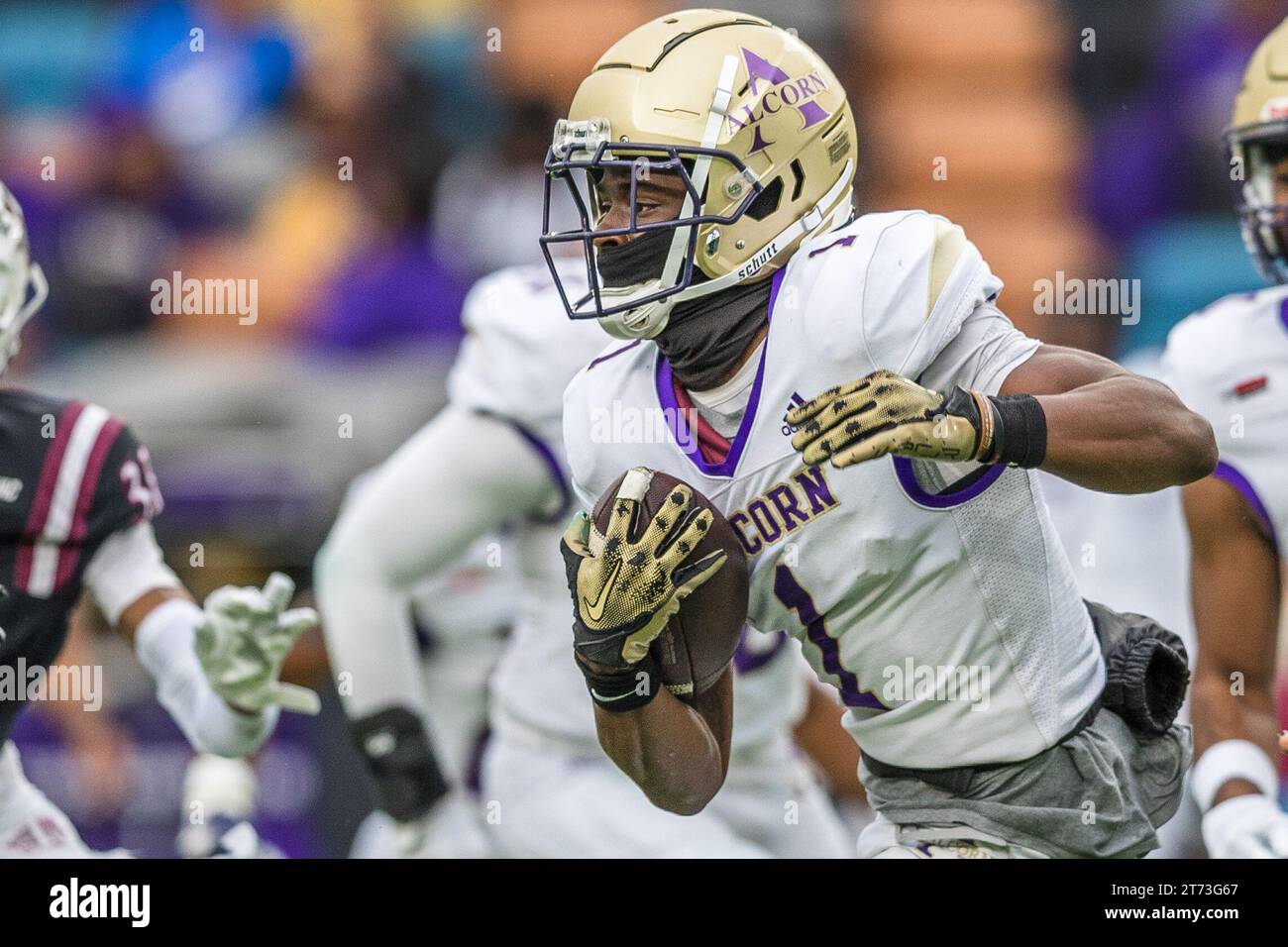 November 12, 2023: Alcorn State Braves wide receiver Anthony Williams ...