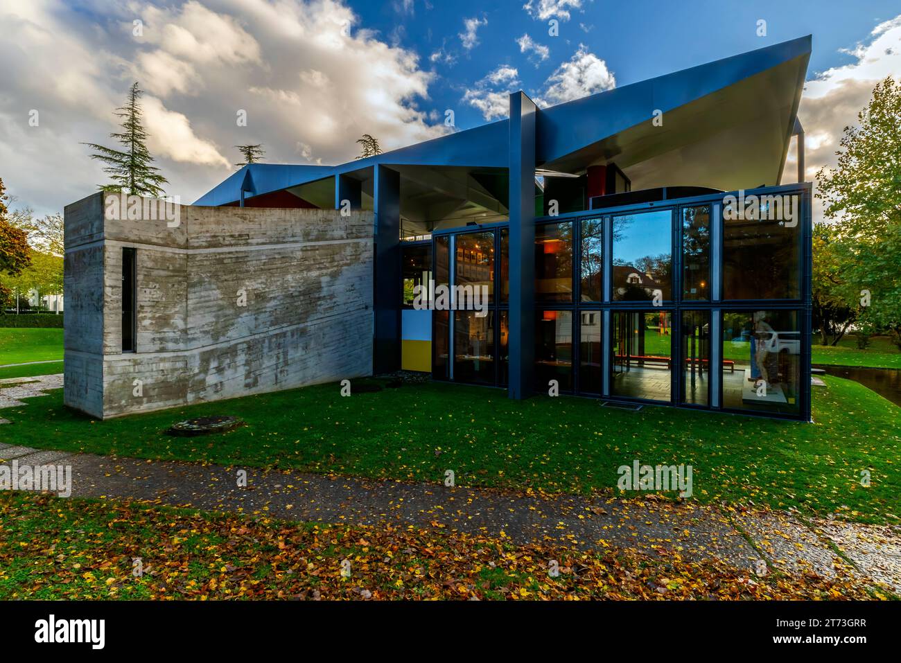 Pavillon Le Corbusier or Heidi Weber House designed by La Corbusier ...