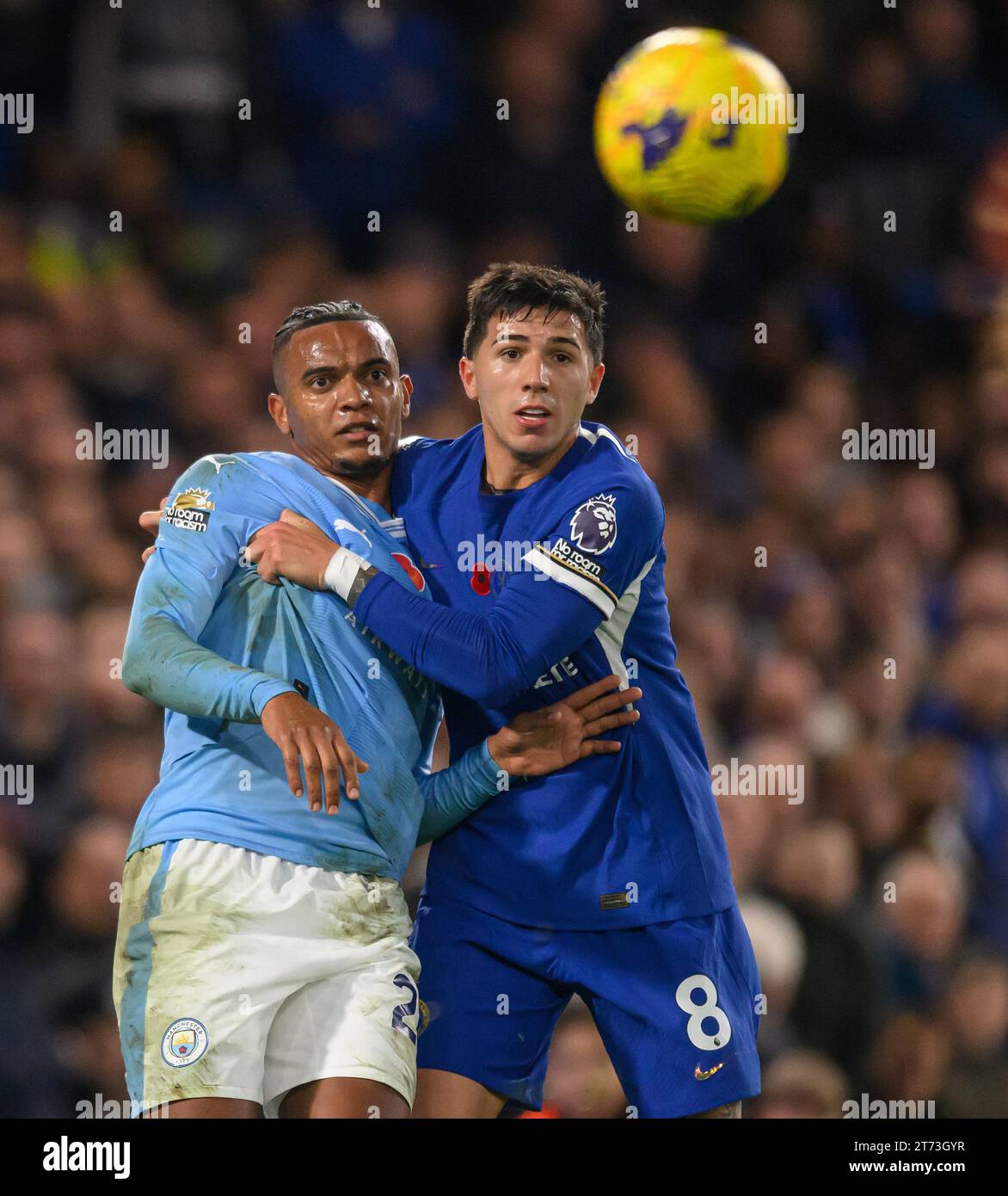 London, UK. 12 Nov 2023 - Chelsea v Manchester City - Premier League ...