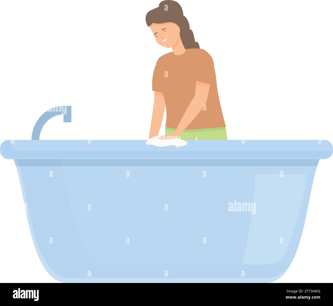 Female lavatory agent Stock Vector Images - Alamy