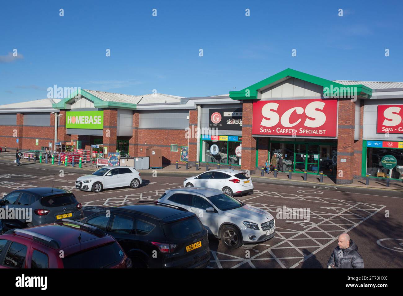 Orbital Retail Park, Cannock, West Midlands, WS11 8XP Stock Photo - Alamy