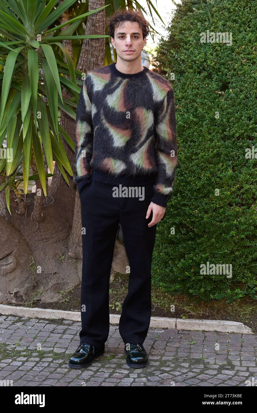 Rome, Italy. 13th Nov, 2023. Damiano Gavino attends the photocall of ...