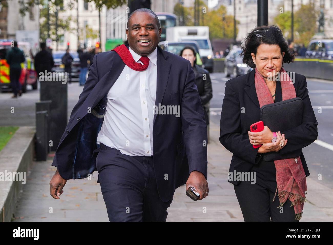 London, UK. 13 November 2023. David Lammy , Labour MP for Tottenham and ...