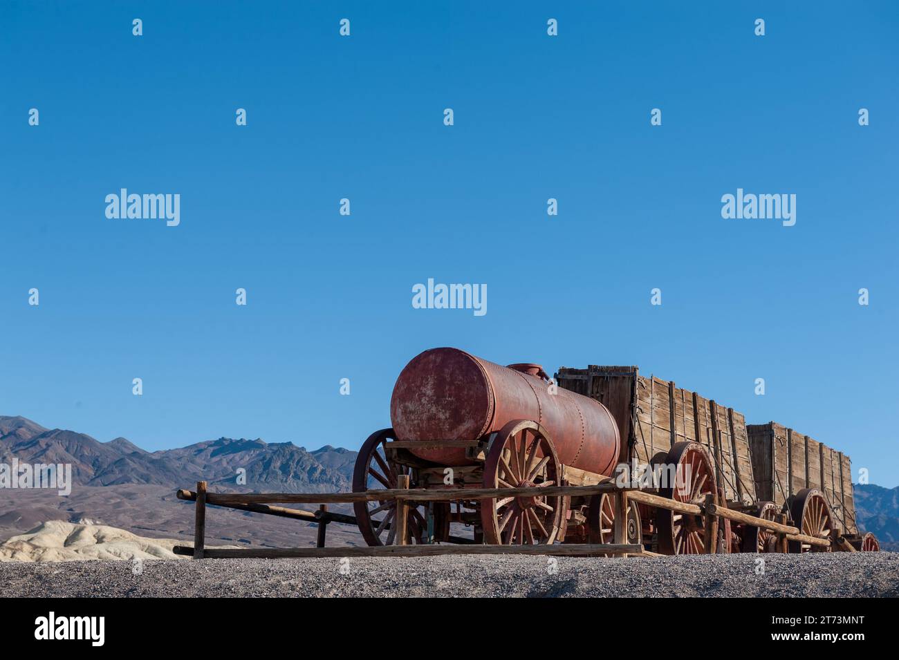 The Harmony Borax are ancient remnants of old mining efforts in Death ...