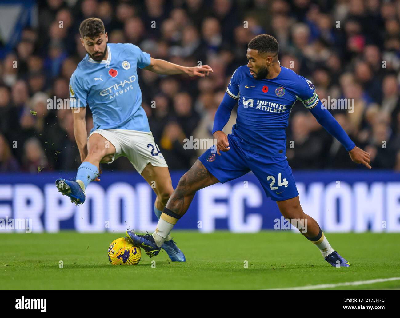 London, UK. 12 Nov 2023 - Chelsea v Manchester City - Premier League ...