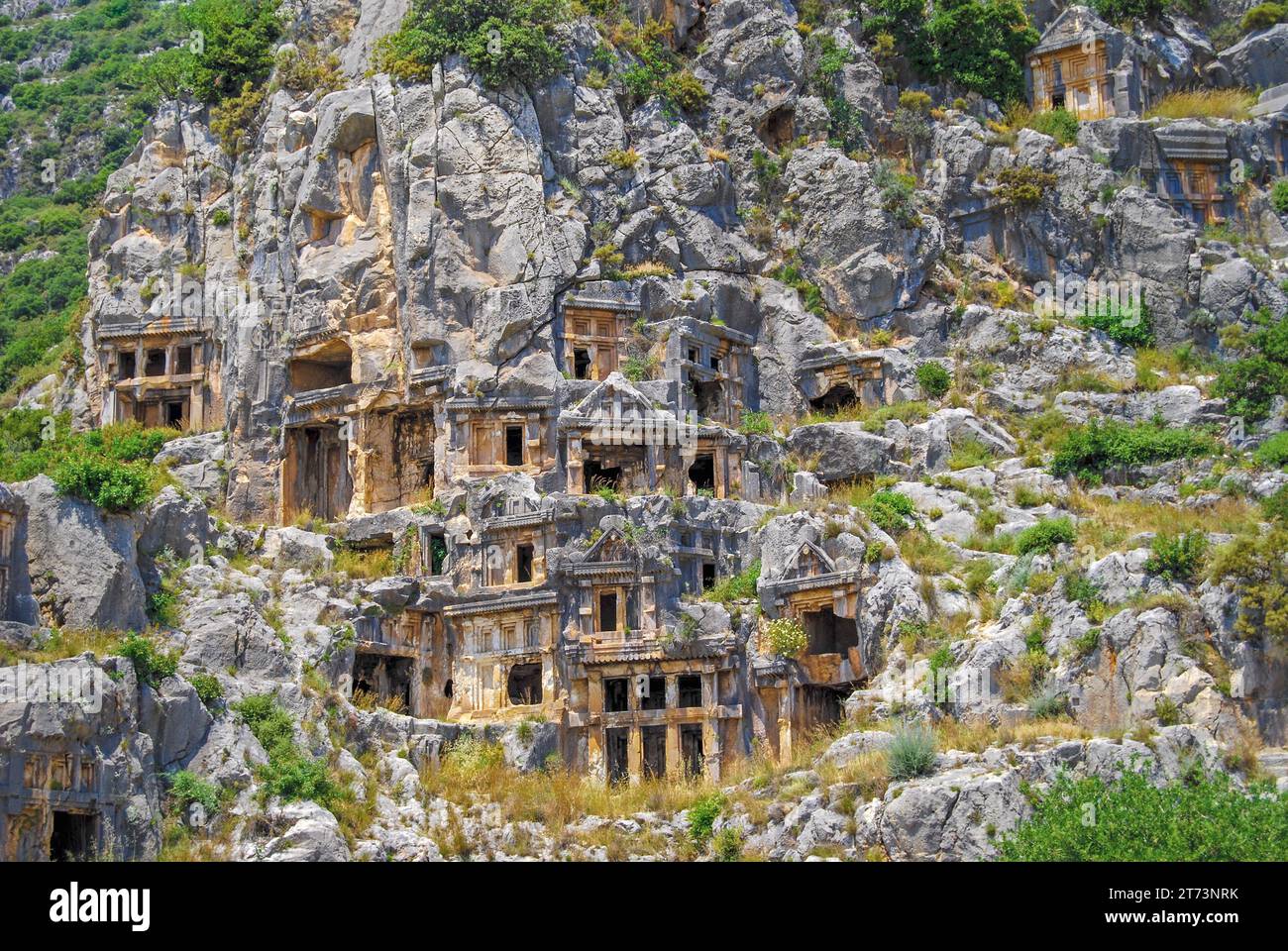 Myra Rock Tombs, Demre (Turkey Stock Photo - Alamy