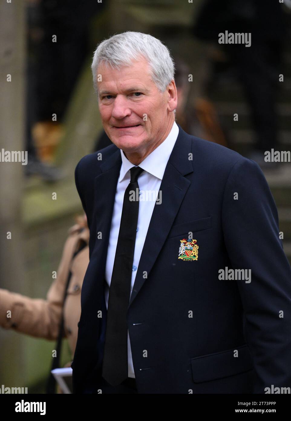 Manchester, UK. November 13th, 2023. David Gill attending the funeral ...