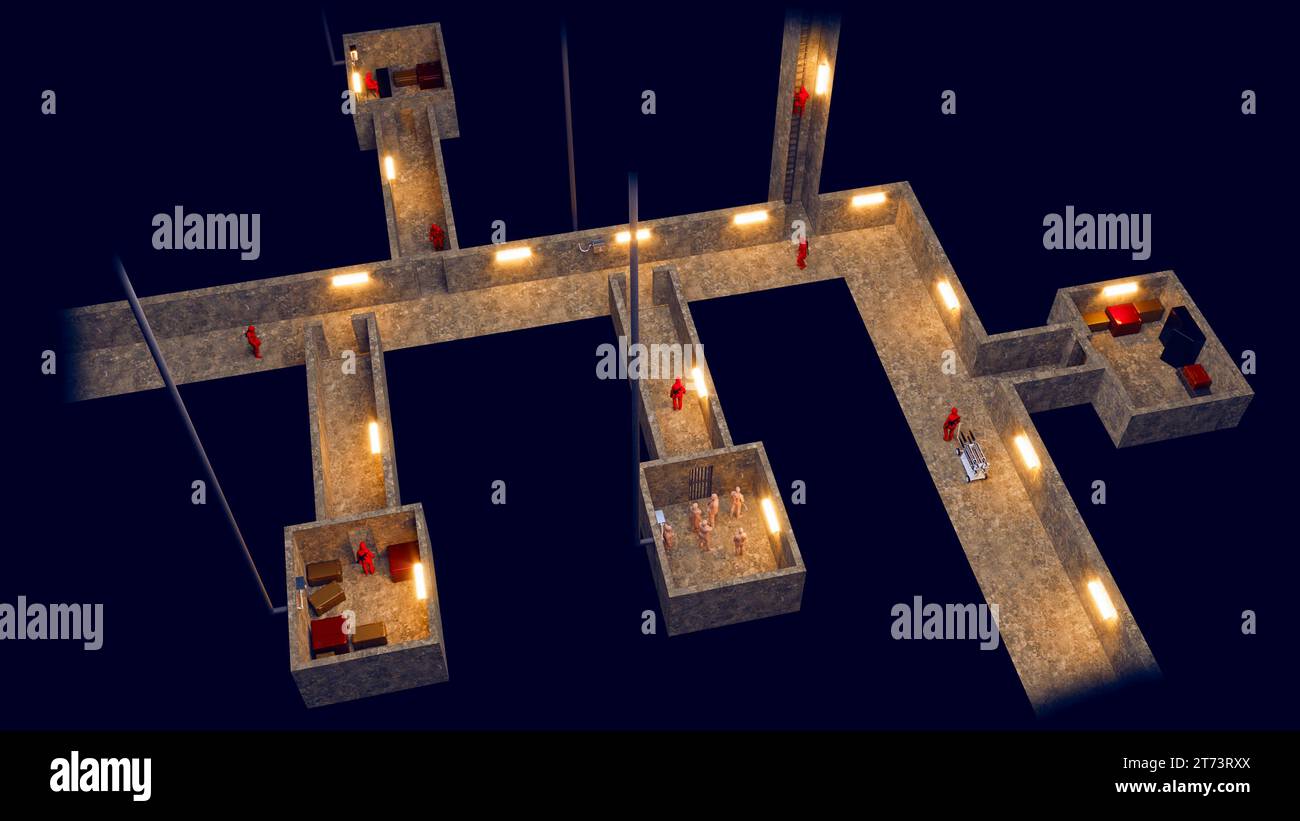 Underground tunnels to escape and hide, also used for the transport of ...