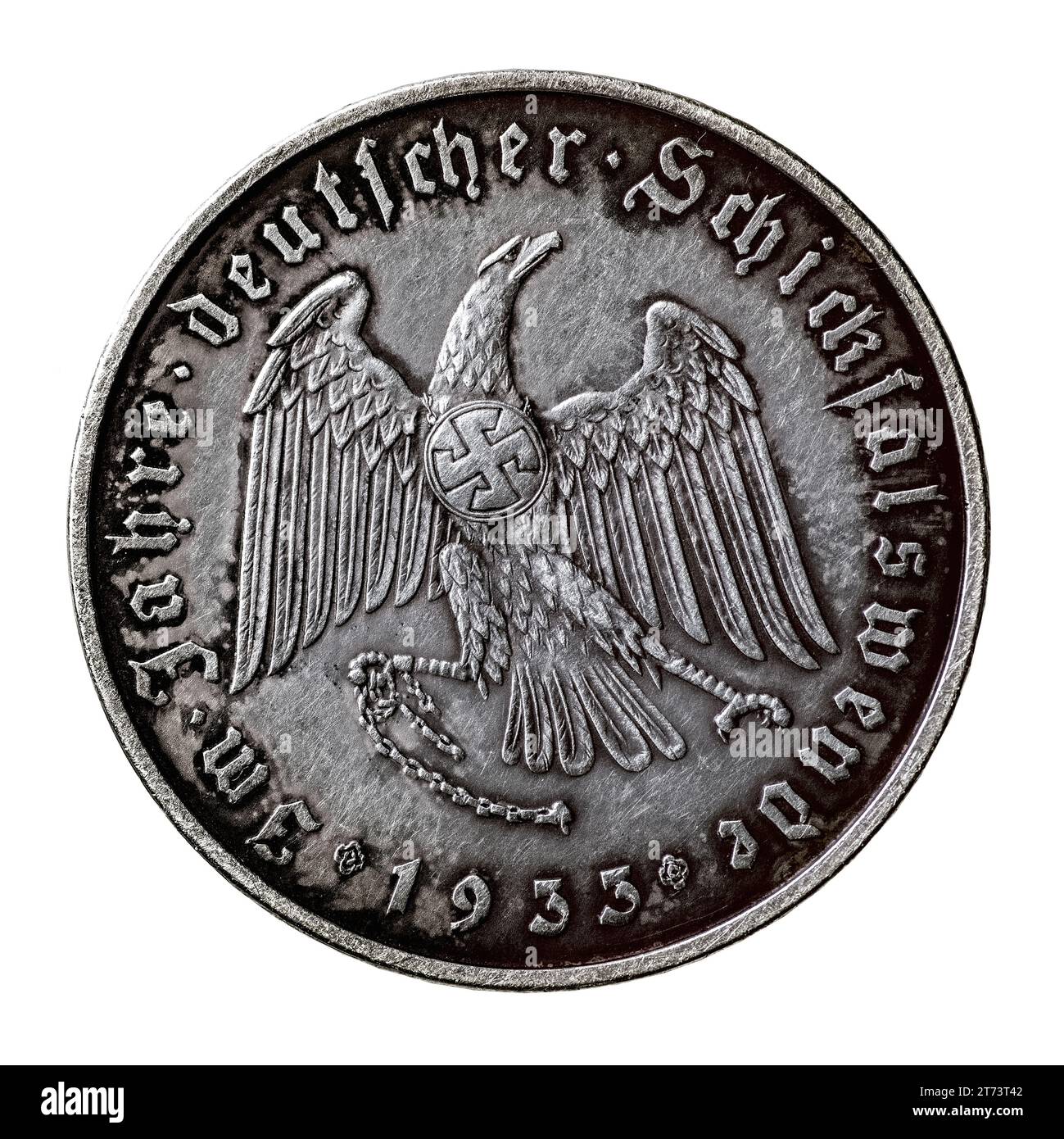 German commemorative medal of 1933, dedicated to the coming to power of ...