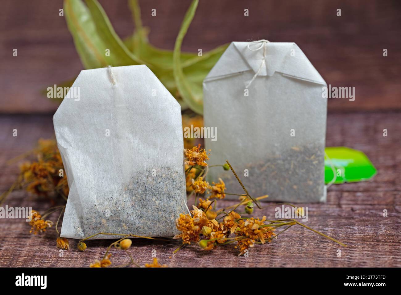 Dried tea bags hi-res stock photography and images - Alamy