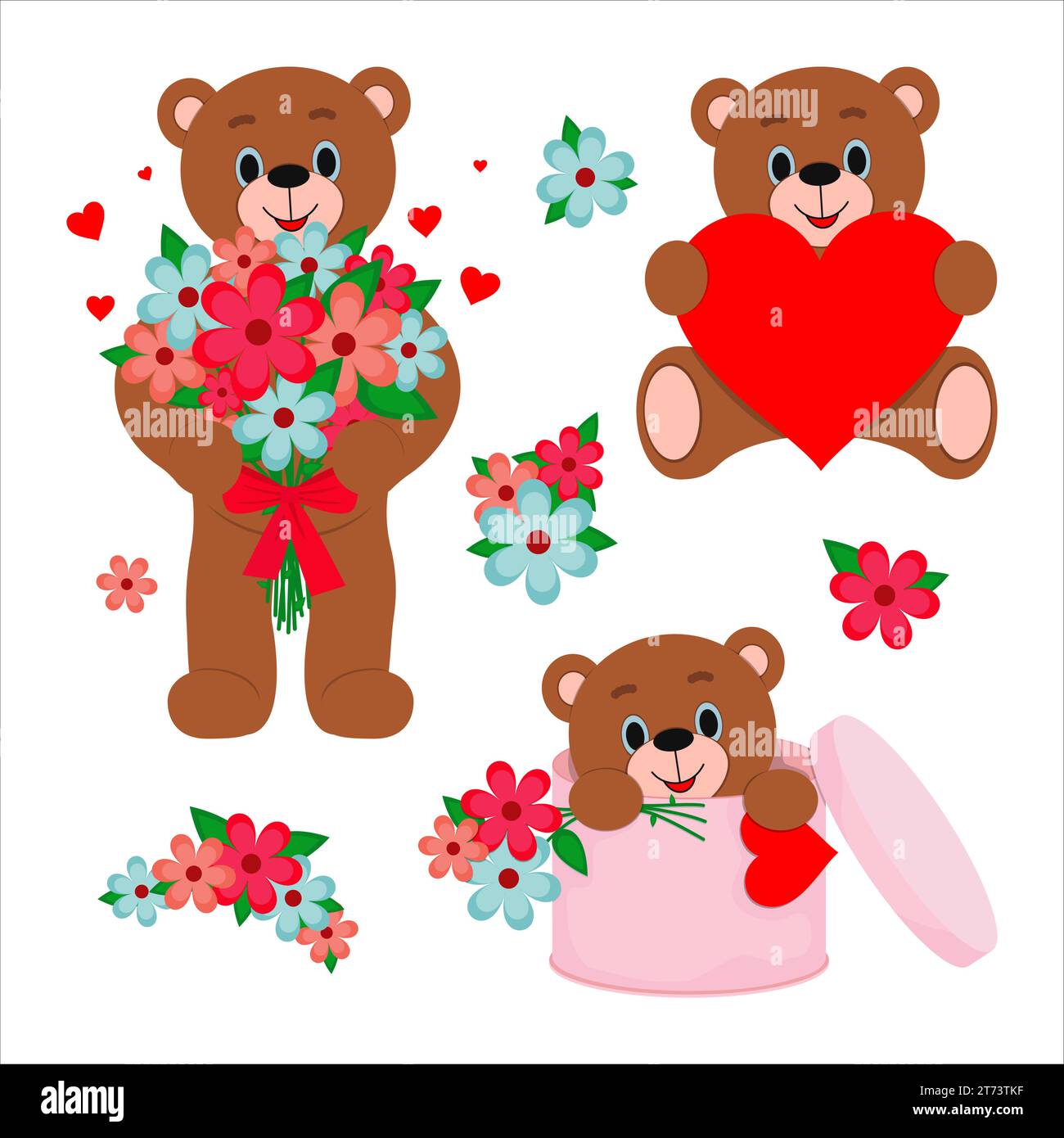 Teddy bears birthday bear Stock Vector Images - Alamy