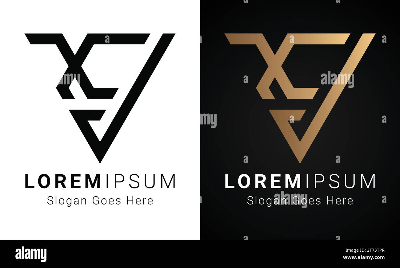 L x design Stock Vector Images - Alamy