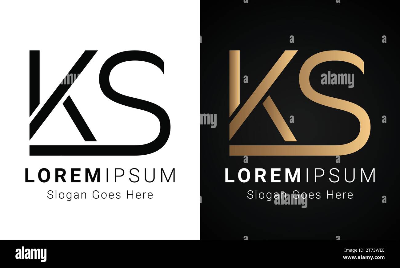 Ks letters Stock Vector Images - Alamy