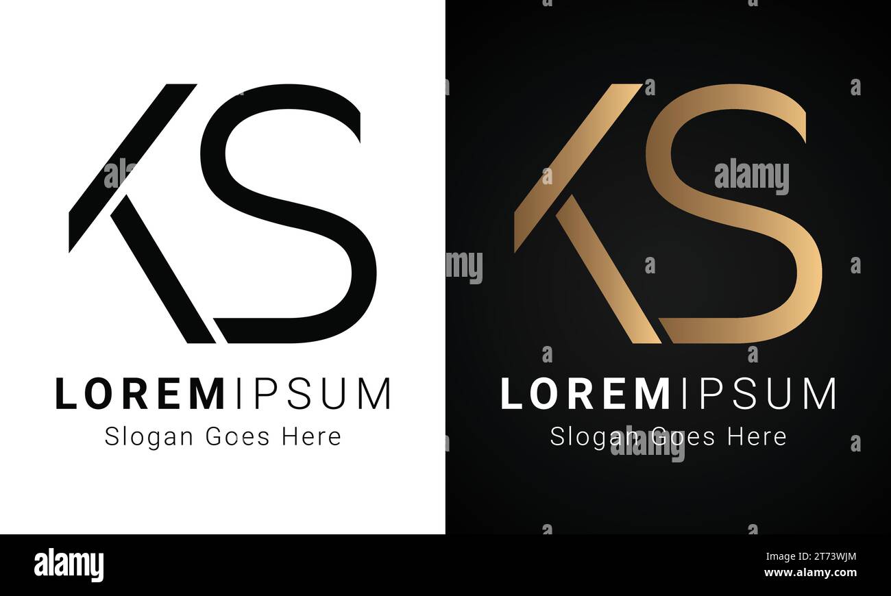 Ks letters Stock Vector Images - Alamy