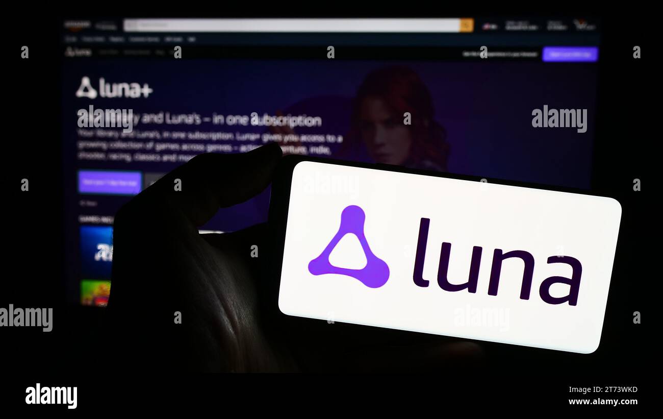 Amazon luna logo hi-res stock photography and images - Alamy