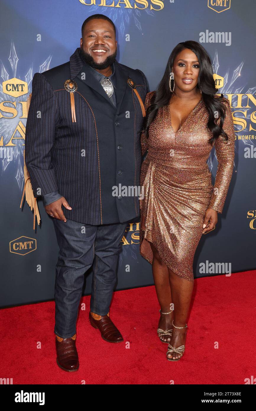 Nashville, USA. 13th Nov, 2022. Michael Trotter, Jr. and Tanya Trotter ...