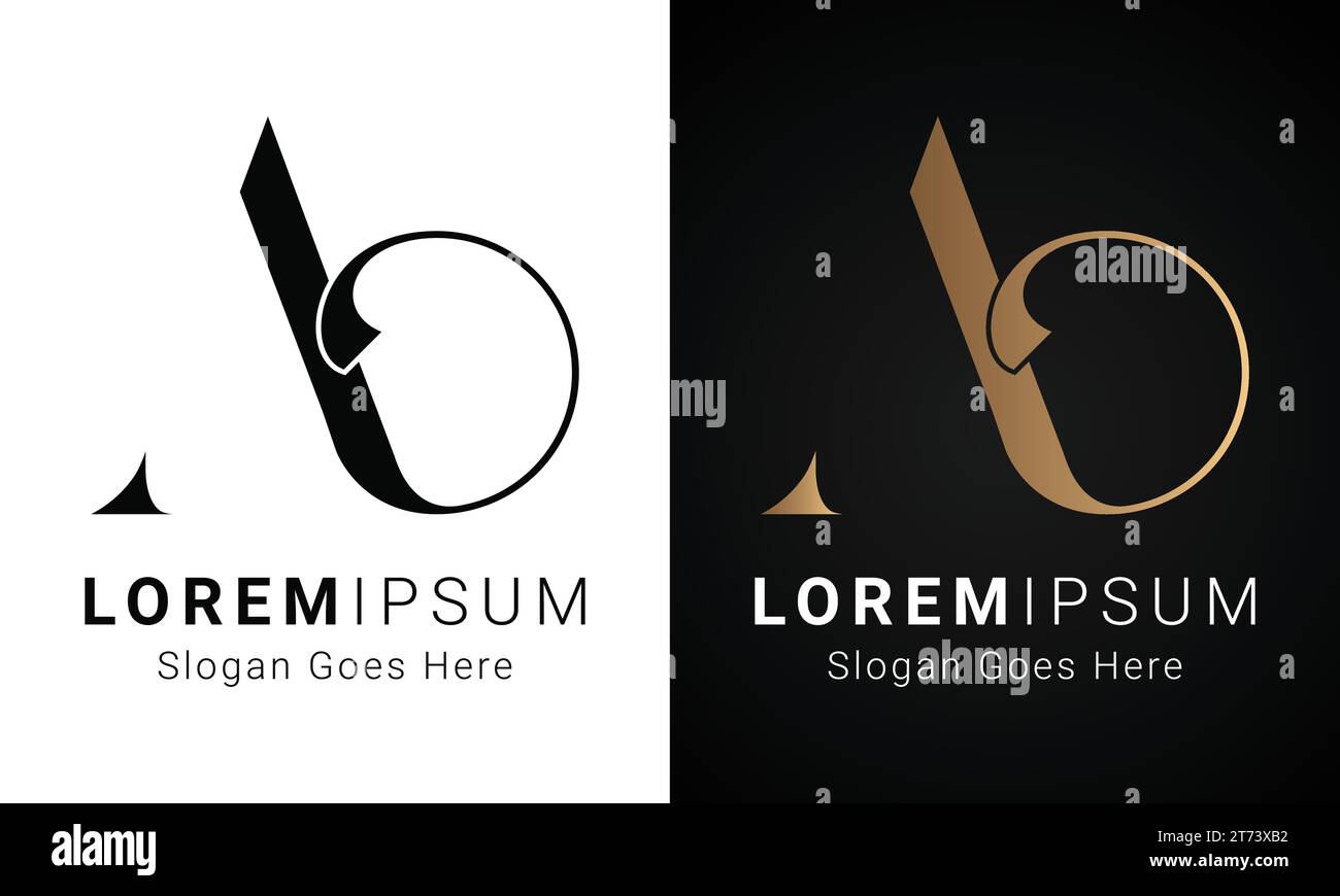 Luxury Initial A Monogram Text Letter Logo Design Stock Vector Image & Art - Alamy