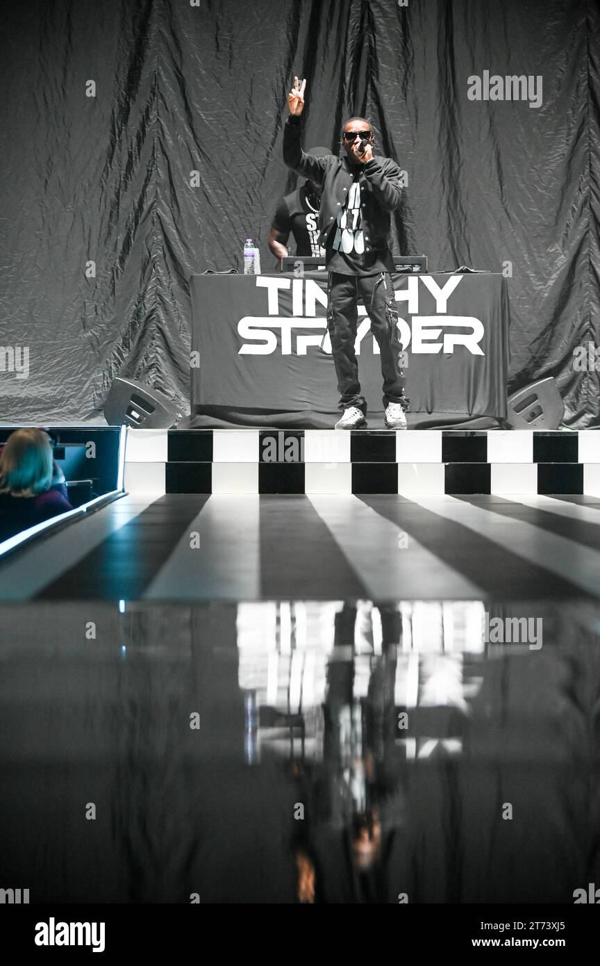 Tinchy Stryder ,Performing at Sheffield Utilita Arena ,Sheffield , Uk ...