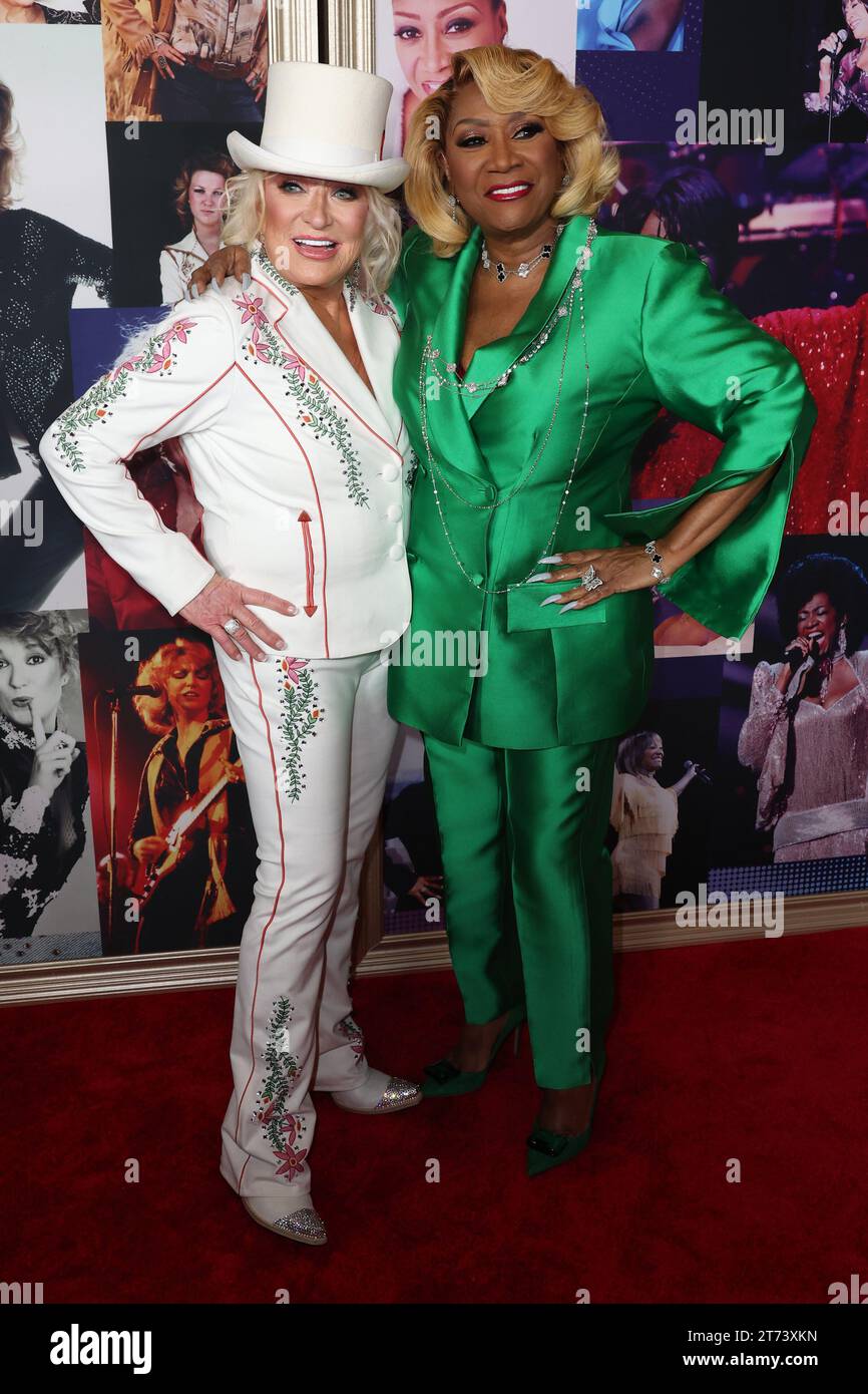 Nashville, USA. 13th Nov, 2022. Tanya Tucker and Patti LaBelle arriving ...
