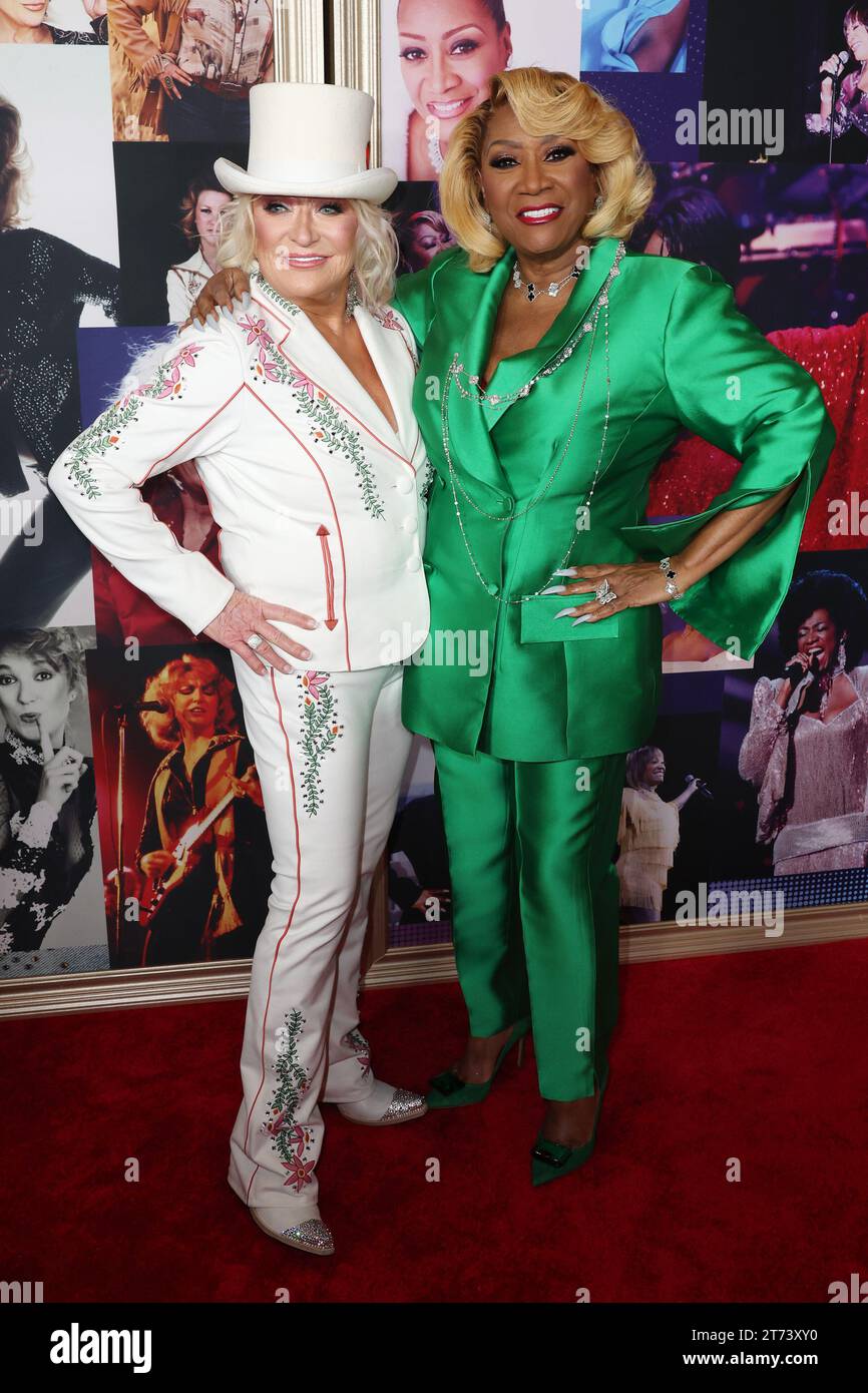 Nashville, USA. 13th Nov, 2022. Tanya Tucker and Patti LaBelle arriving ...