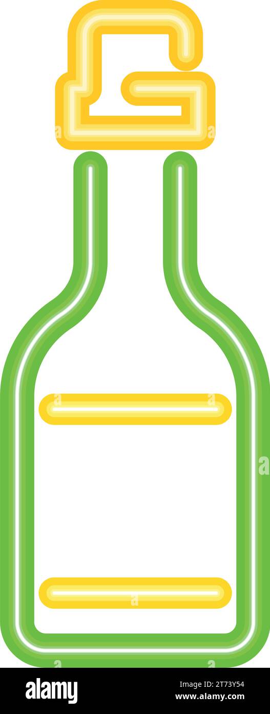 mexico neon tequila drink Stock Vector Image & Art - Alamy