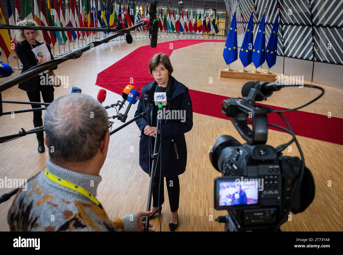 Brussels, Belgium. 13th Nov, 2023. Nicolas Landemard/Le Pictorium ...