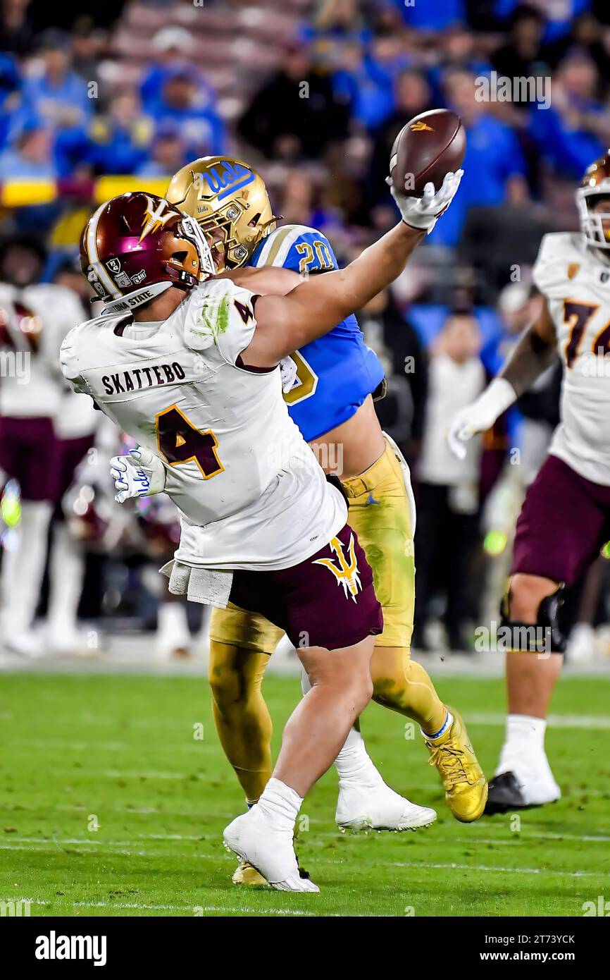 November 11, 2023 Pasadena, CA.Arizona State Sun Devils running back ...
