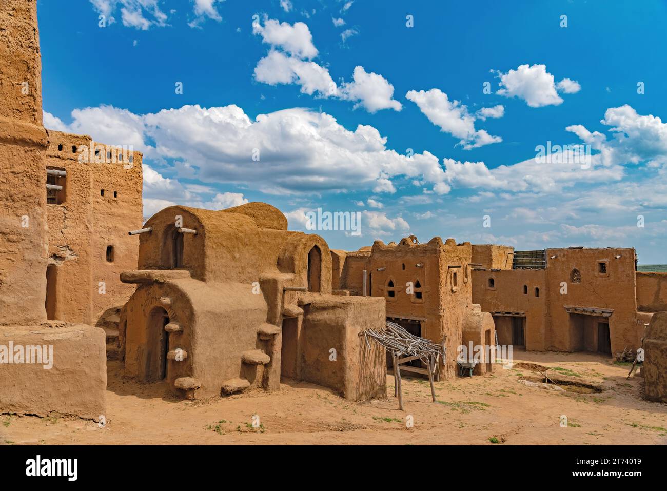 Mongol Empire. The capital of the Golden Horde - Sarai Batu Stock Photo ...