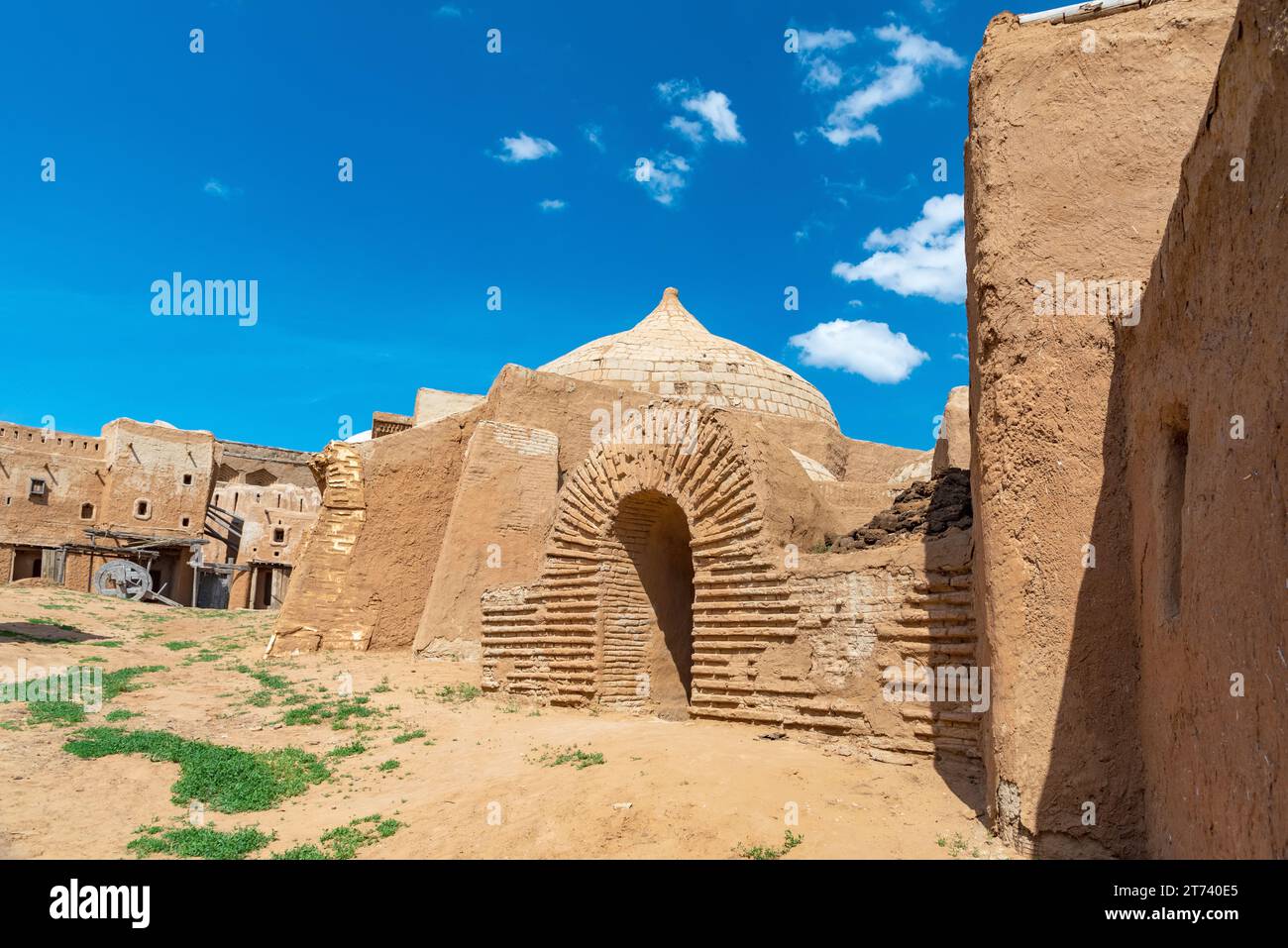 Narrow streets in the capital of the Golden Horde - the city of Sarai ...