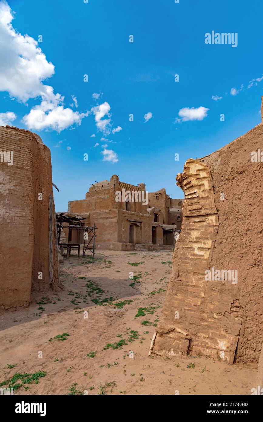 Narrow streets in the capital of the Golden Horde - the city of Sarai ...