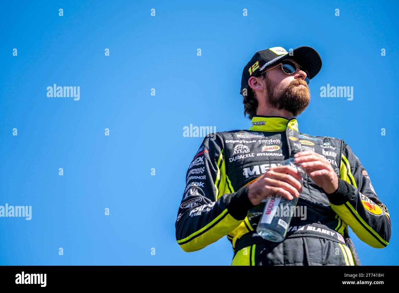 Avondale, AZ, USA. 5th Nov, 2023. NASCAR Cup Series Driver Ryan Blaney ...