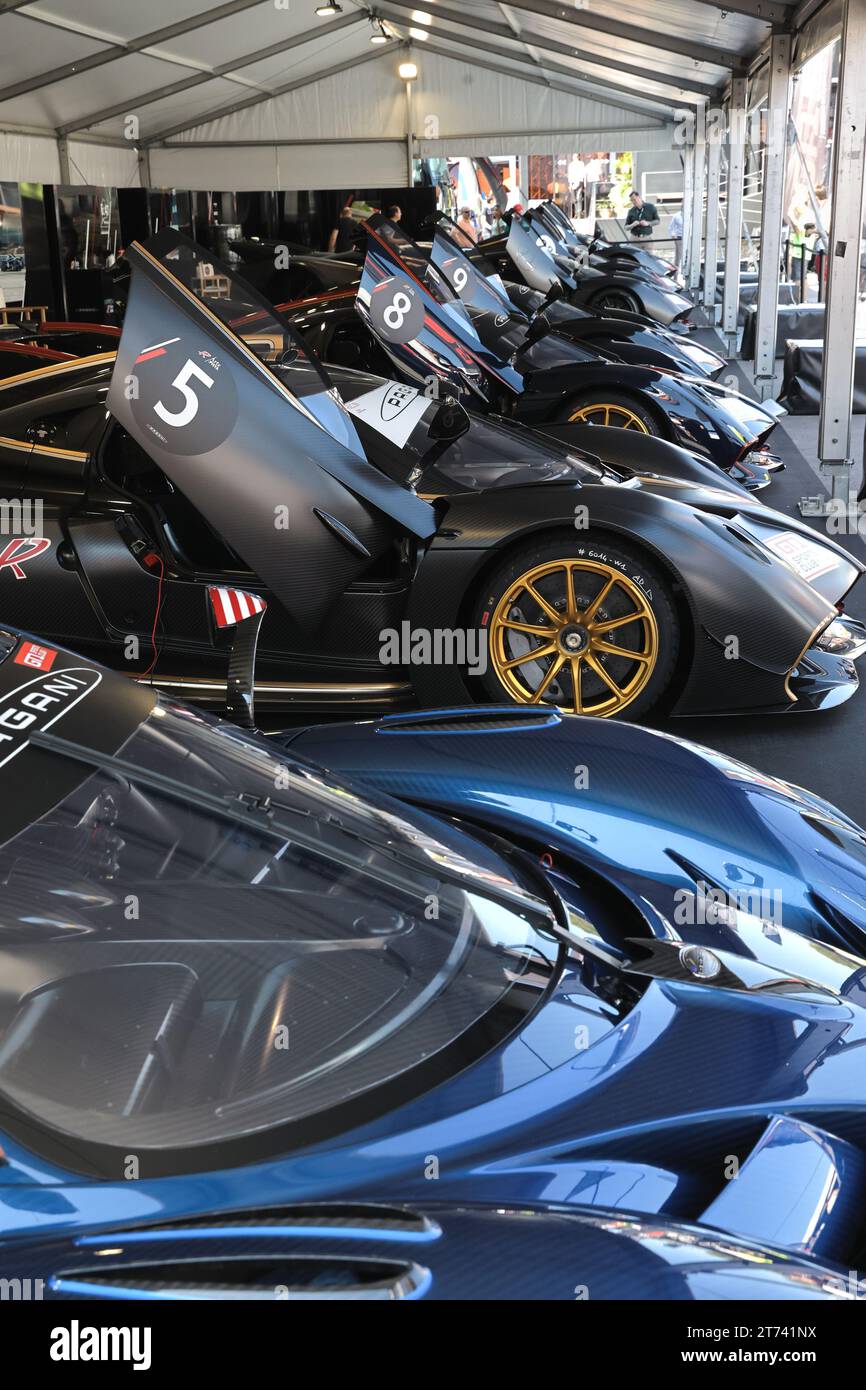 Pagani Zonda R supercars at Festival of Speed (Festival de Velocidad ...