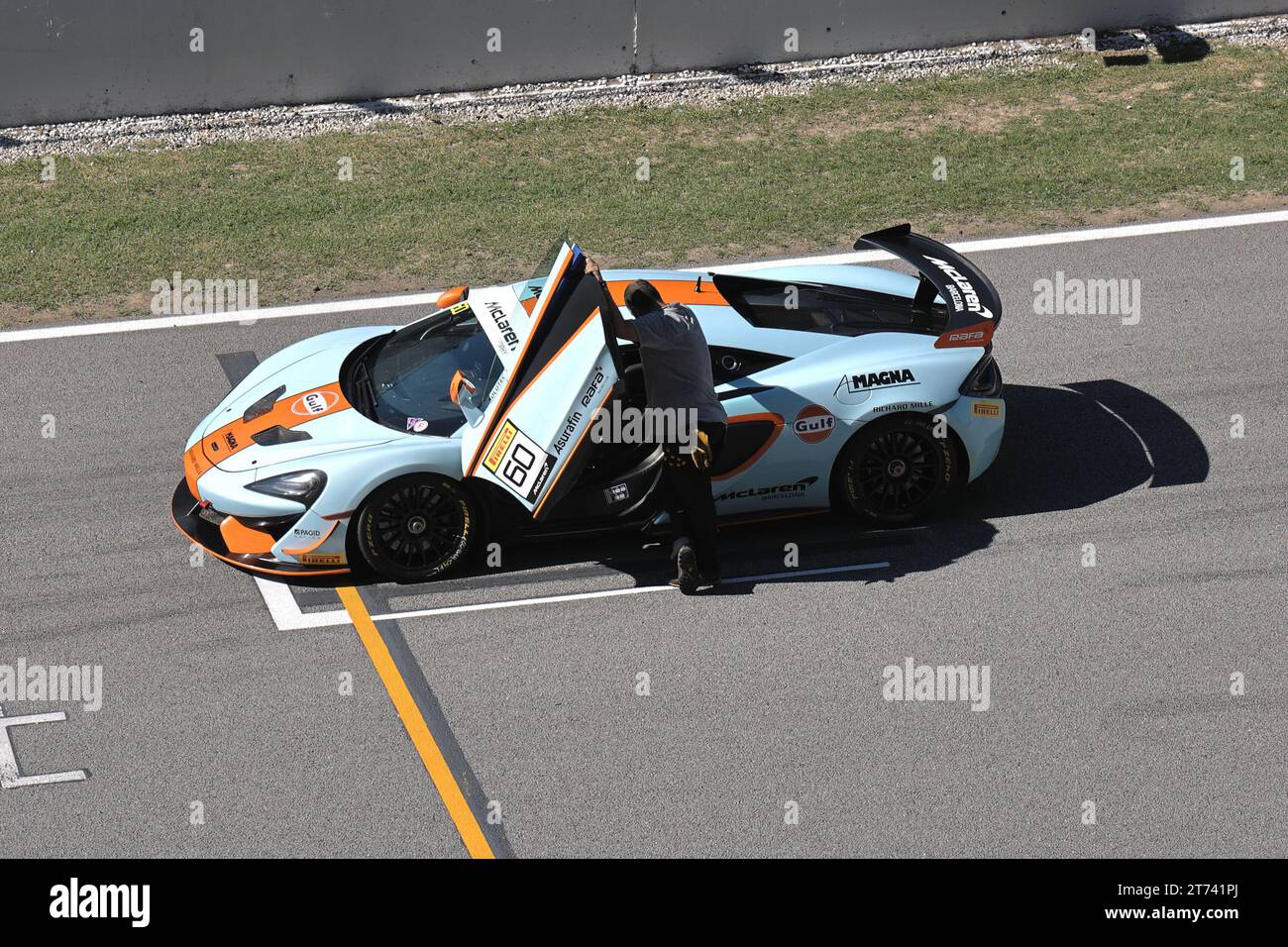 GT cars on start grid at Festival of Speed (Festival de Velocidad ...
