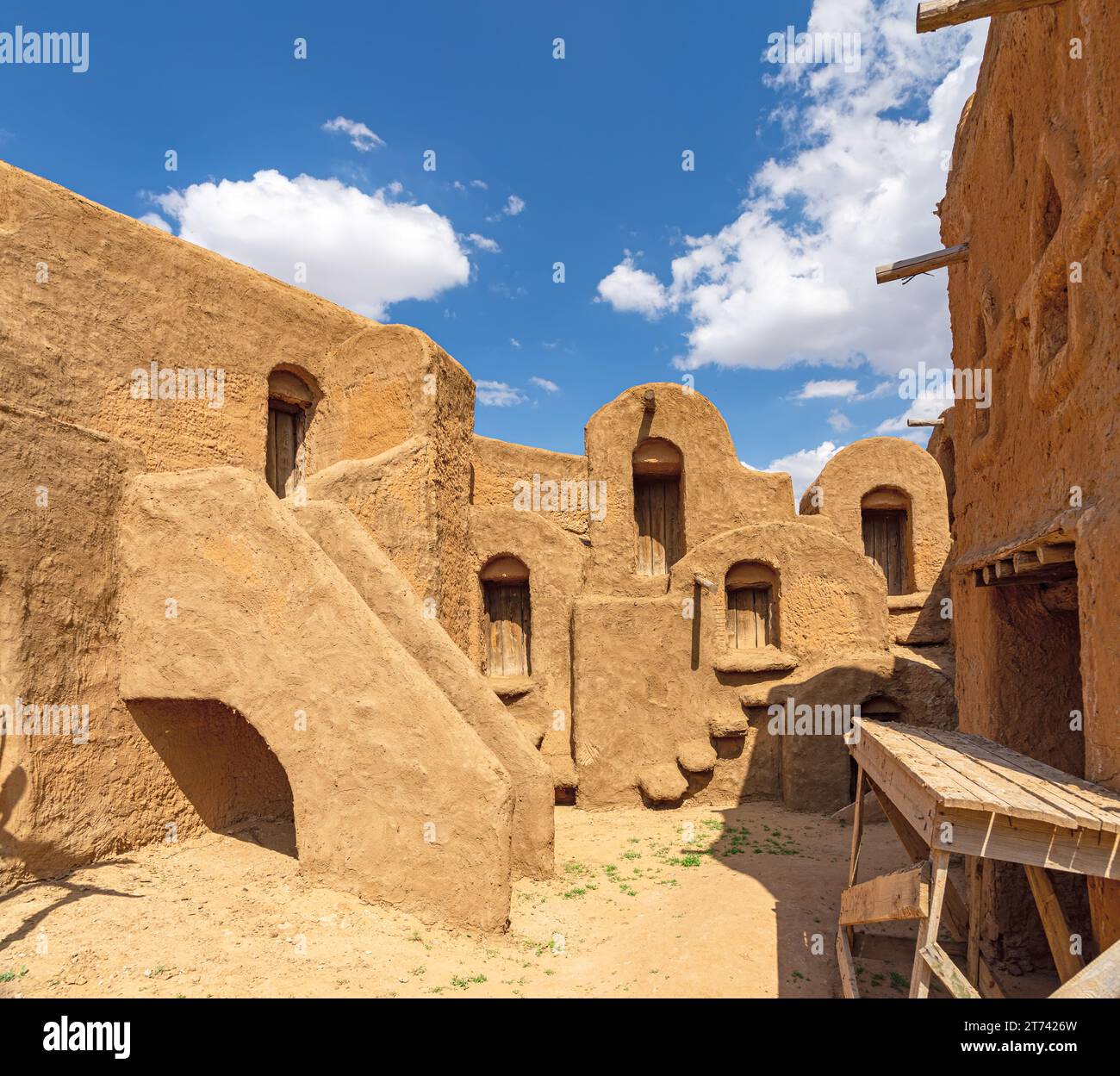 Mongol Empire. The capital of the Golden Horde - Sarai Batu Stock Photo ...