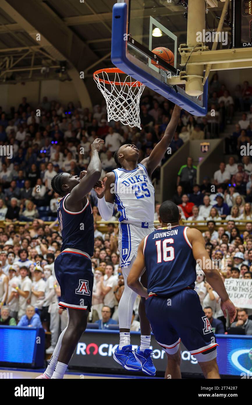 November 10, 2023: Duke University sophomore Mark Mitchell (25) takes ...