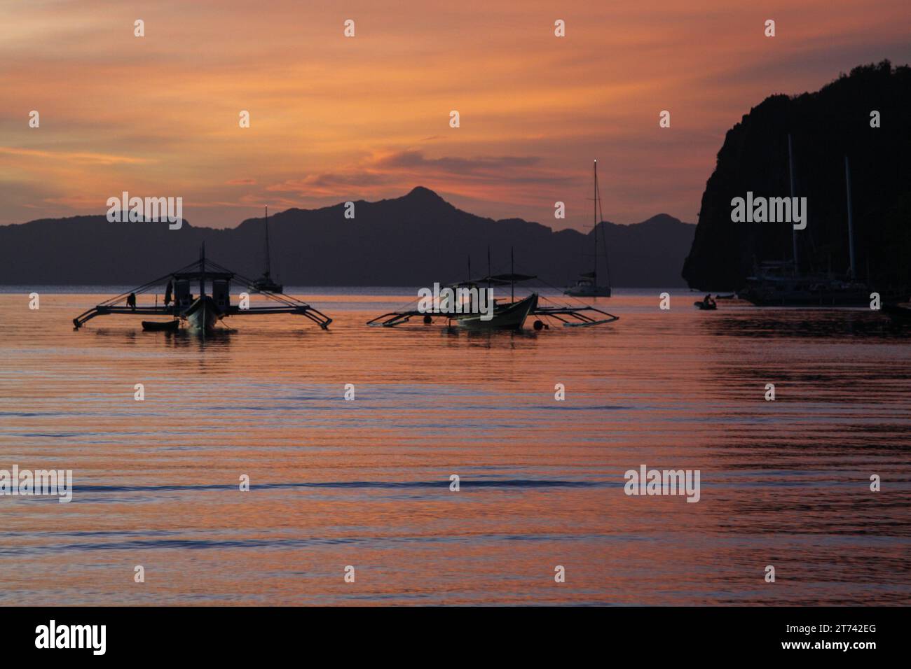 Philippines sunset hi-res stock photography and images - Alamy