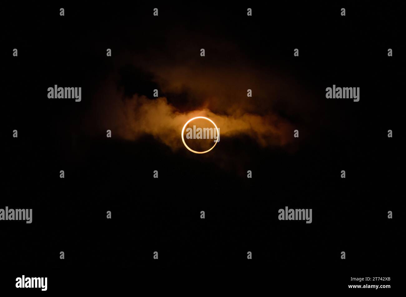 Ocular Solar Eclipse in Nevada 2023 Stock Photo - Alamy