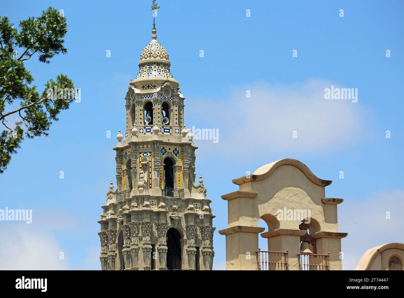California Tower, San Diego, California Stock Photo - Alamy