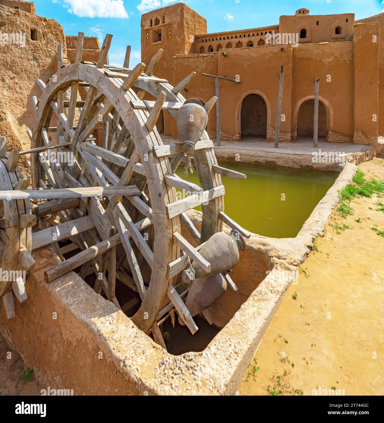Water supply system (water supply) in ancient Central Asia Stock Photo ...