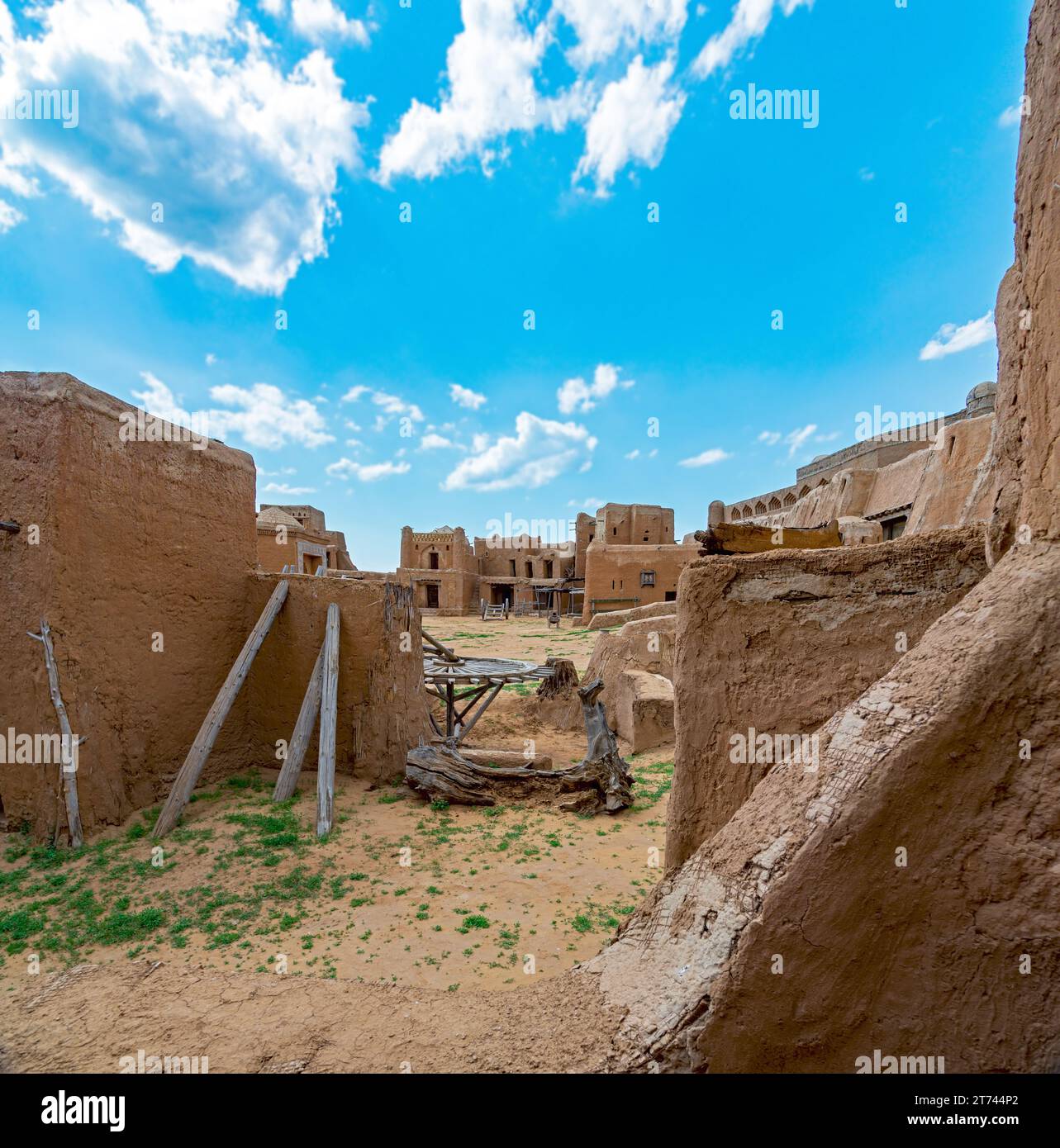 Mongol Empire. The capital of the Golden Horde - Sarai Batu Stock Photo ...